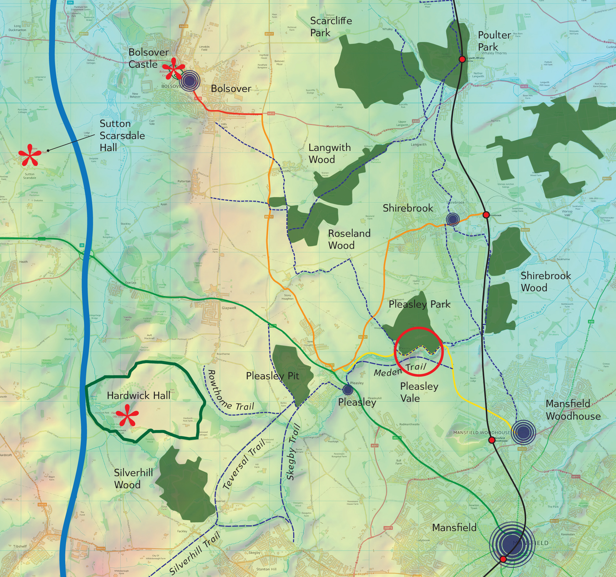 Pleasley Vale Regeneration Study – built form resource